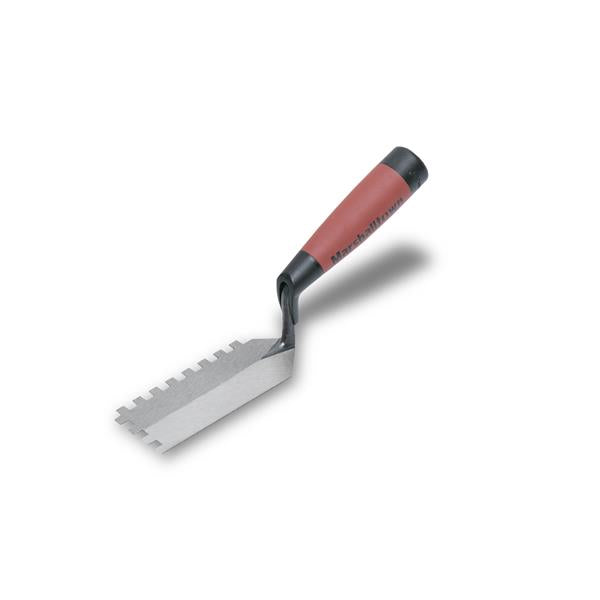Marshalltown 5" x 2" Notched Margin Trowel with DuraSoft Handle – ThePaintStore.com
