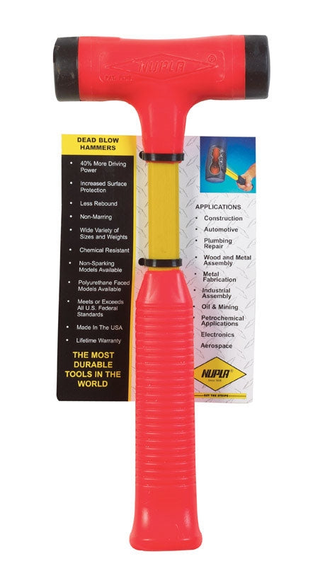 Nupla Orange Strike Pro Power Drive Hammer 16 Oz 10235 – ThePaintStore.com