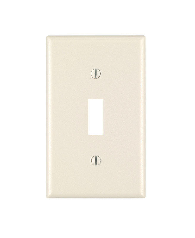Leviton 78001 1-Gang Toggle Device Switch Wallplate-Faceplate 10-Pack ...
