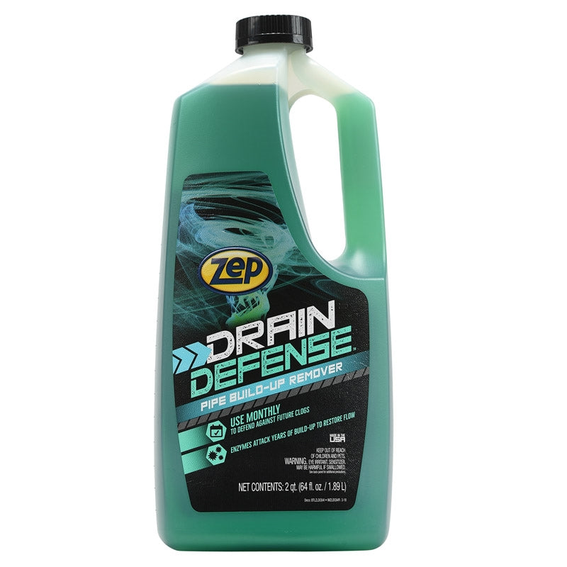 Zep Drain Care Build-Up Remover 64 Oz ZLDC648 - Box of 8 ...