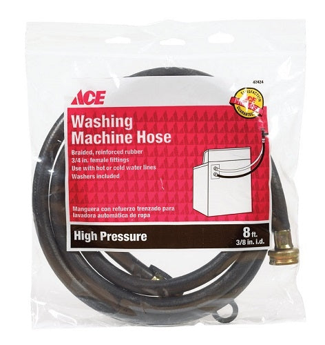 Ace 8 ft. L Washing Machine Hose Reinforced Coil WA6107008 ...
