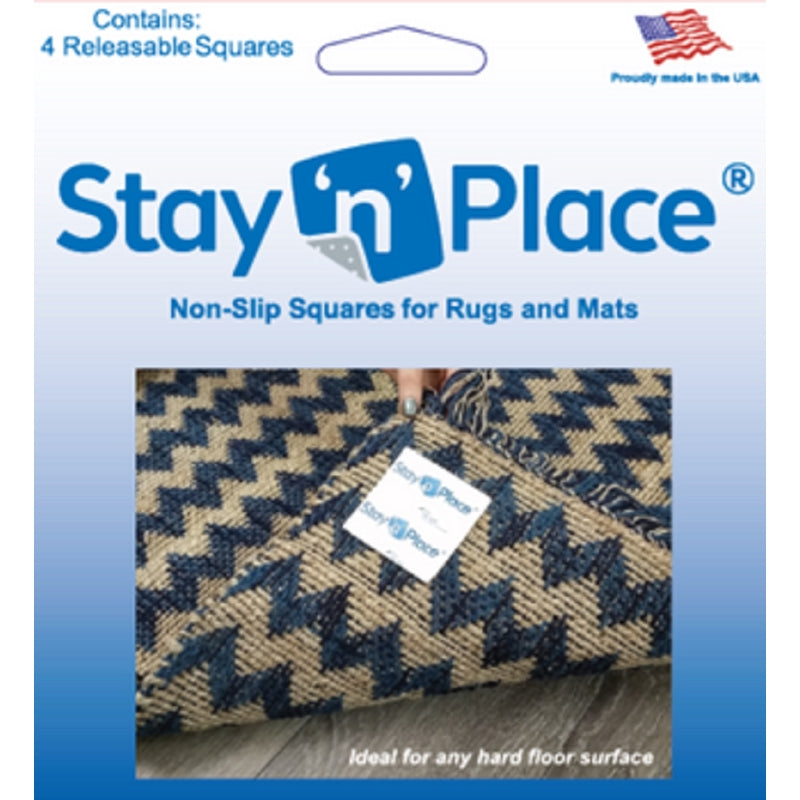 Stay n Place Rug Slip Resistant Tabs 4-Pack SNP-3X3TABS – ThePaintStore.com
