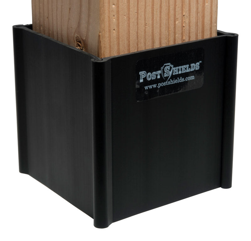 Post Shields Inc. Plastic Fence Post Protection - Box of 10 ...