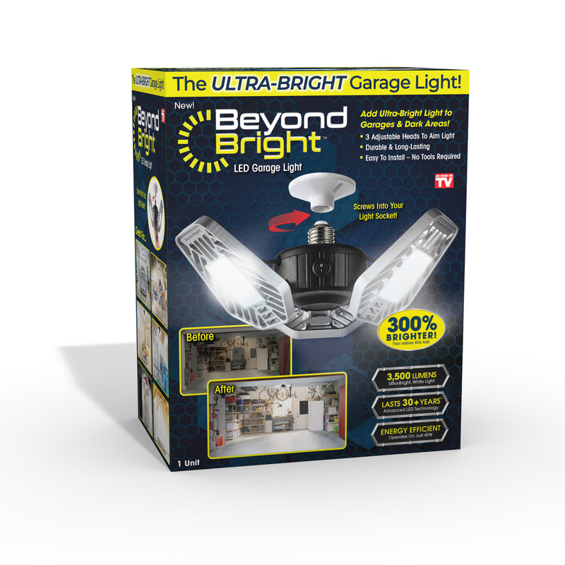 Beyond Bright LED Garage Light Plastic BEBR-MC4 – ThePaintStore.com