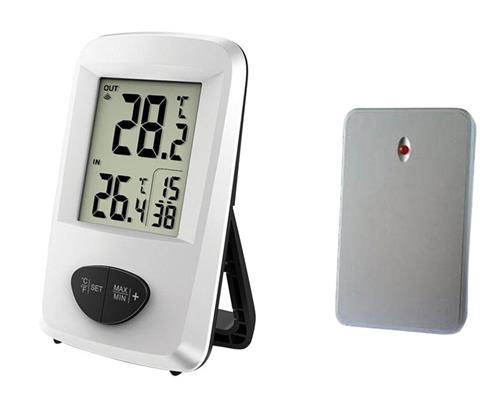 Taylor Wireless Weather Station with Clock 1511 – ThePaintStore.com