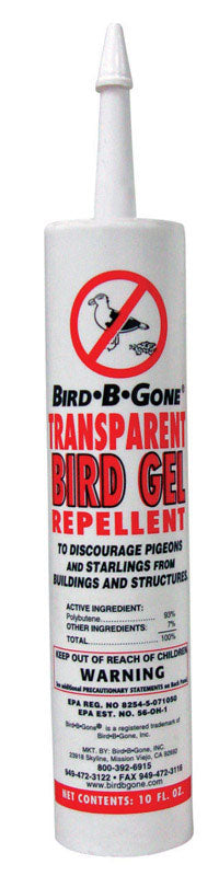 Bird-B-Gone 10 Oz Transparent Bird Gel Repellent MMTBG – ThePaintStore.com