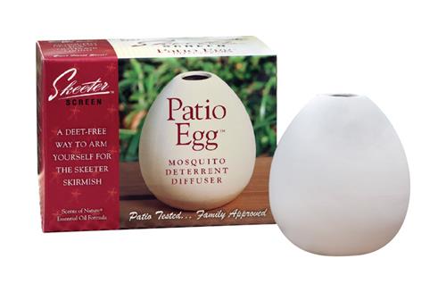 Skeeter Screen 4 Oz Patio Egg Mosquito Deterrent Diffuser 90600 - Box ...