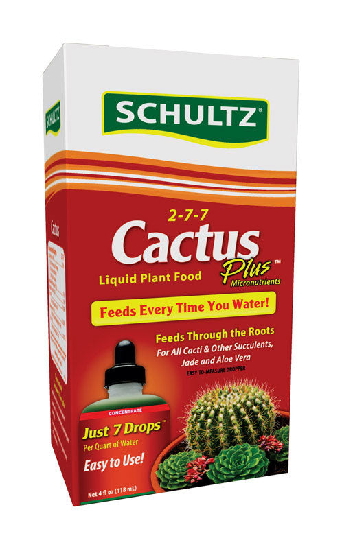 Schultz 2-7-7 Cactus Liquid Plant Food 4 Oz SPF44300 – ThePaintStore.com