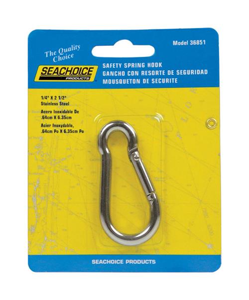 Seachoice 1/4 X 2-1/2 Inch Safety Spring Hook 36851 – ThePaintStore.com