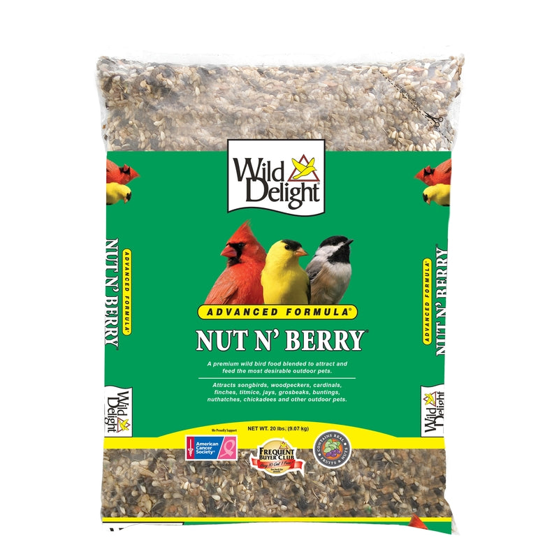Wild Delight Nut 'N Berry Bird Food 20 Lbs 366200 – ThePaintStore.com