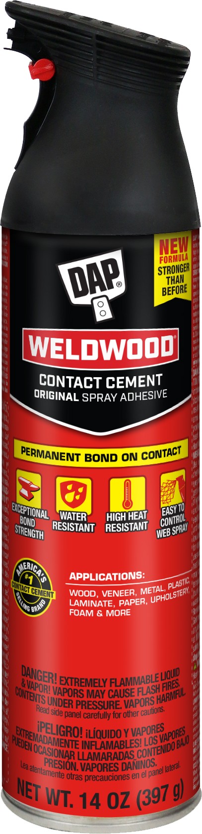 DAP 00120 14oz Weldwood Contact Cement Spray Adhesive at Low Prices ...