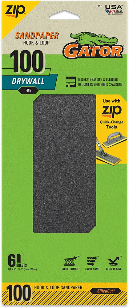 Gator Hook & Loop Drywall Sanding Sheet 6-Pack – ThePaintStore.com
