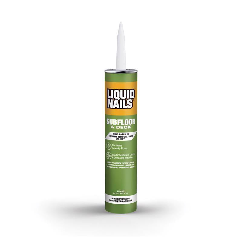 Liquid Nails Subfloor & Deck Construction Adhesive LN-602 ...