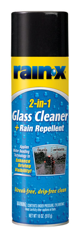 Rain-X Glass Cleaner & Rain Repellant Spray 18 Oz 5080233 ...