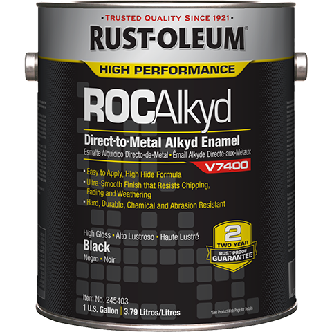 Rust-Oleum ROCAlkyd V7400 System DTM Alkyd Enamel Gallon ...