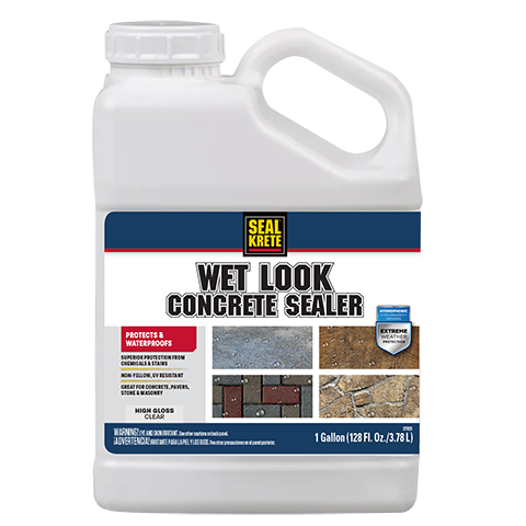 Seal-Krete Wet Look Concrete Sealer Gallon 372707 – ThePaintStore.com