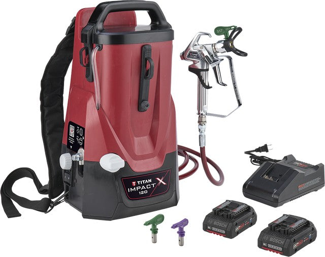 Titan 2441253 Impact X Backpack Airless Paint Sprayer – ThePaintStore.com
