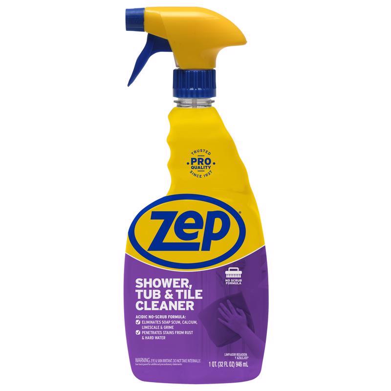 Zep 32 Oz Professional Strength Shower, Tub & Tile Cleaner ZUSTT32PF ...