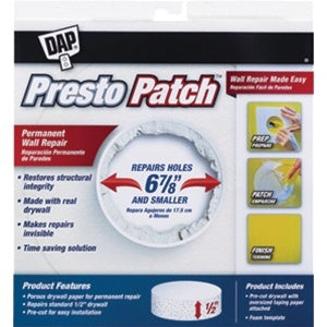 DAP Presto Patch Permanent Wall Repair Patch – ThePaintStore.com