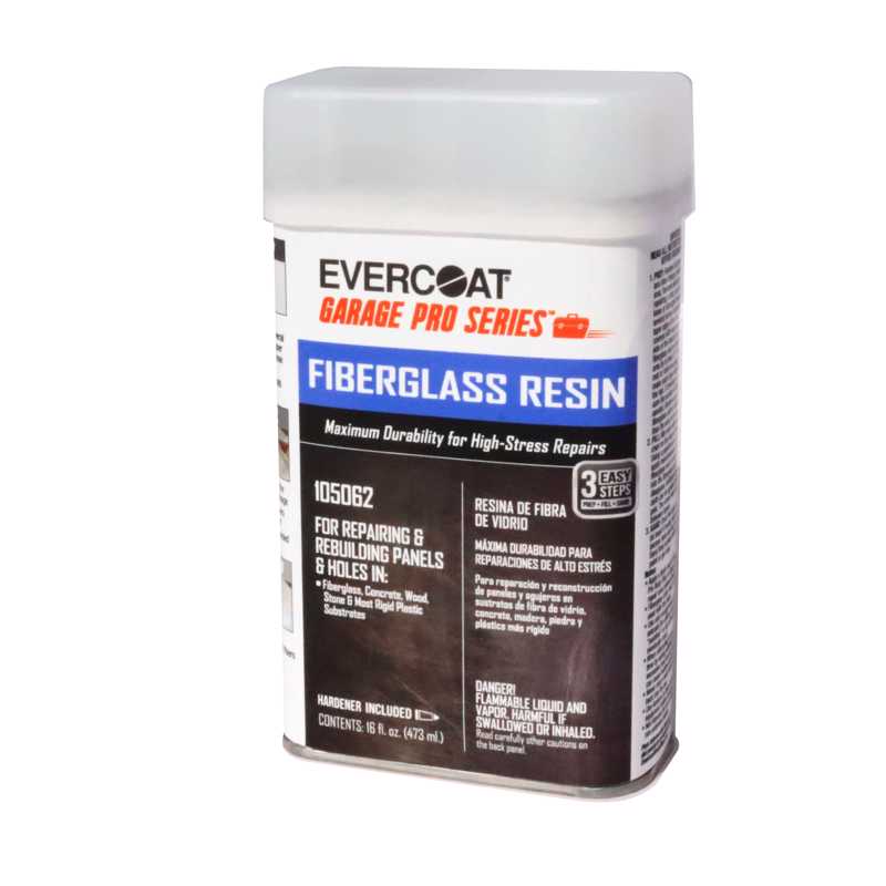 Evercoat Garage Pro Series Fiberglass Resin 16 Oz 105062 ...