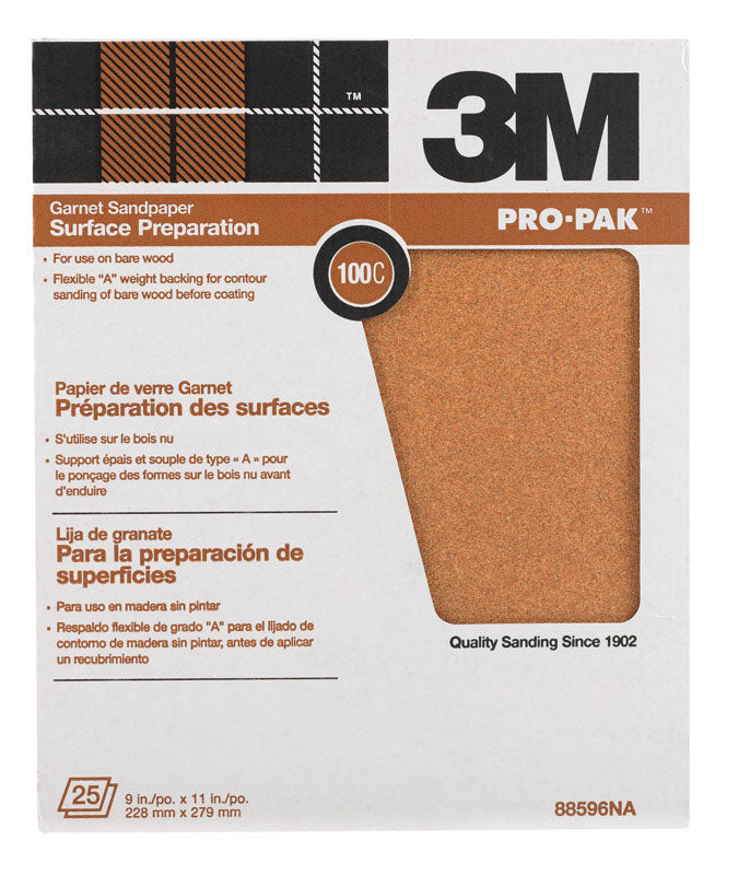 3M 9" X 11" Garnet Sanding Sheets – ThePaintStore.com
