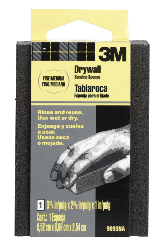 3M Fine/Med Drywall Sanding Sponge 9093DC – ThePaintStore.com