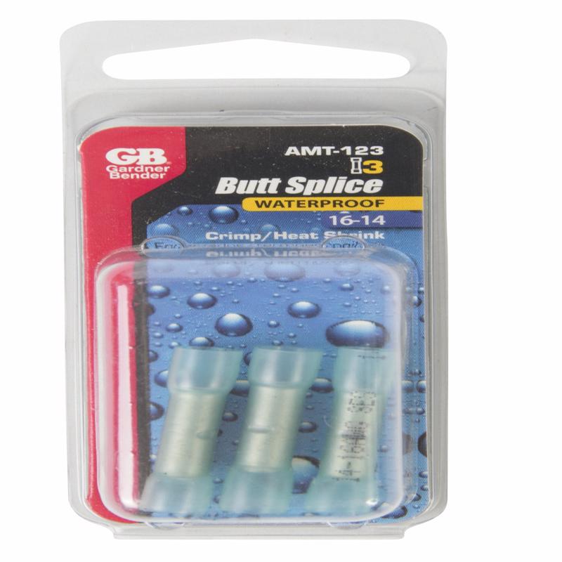 Gardner Bender Xtreme 16-14 Ga. Insulated Wire Butt Splice Blue AMT-12 ...