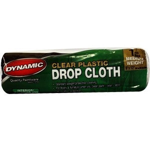 Dynamic Clear Plastic Rolled Drop Cloth – ThePaintStore.com