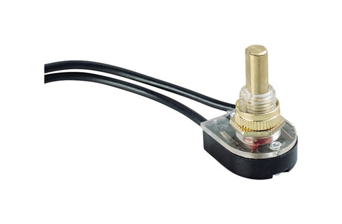 Gardner Bender 1/6/3 Amp Single-Pole Maintained Contact Push-Button Sw ...