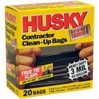 Husky 42GAL 3M Contractor Clean Up Bags HK42020B – ThePaintStore.com